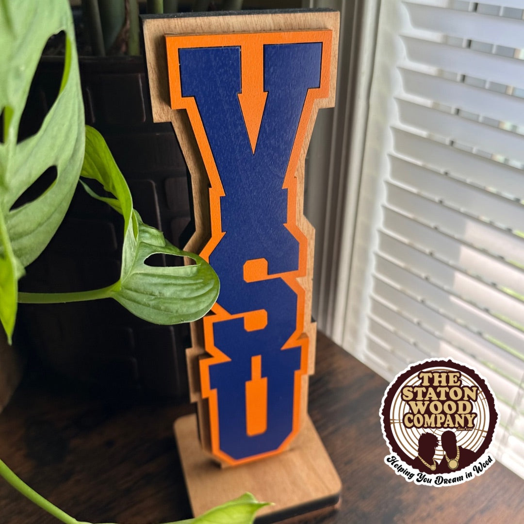 VSU Standing Plaque | The Staton Wood Company
